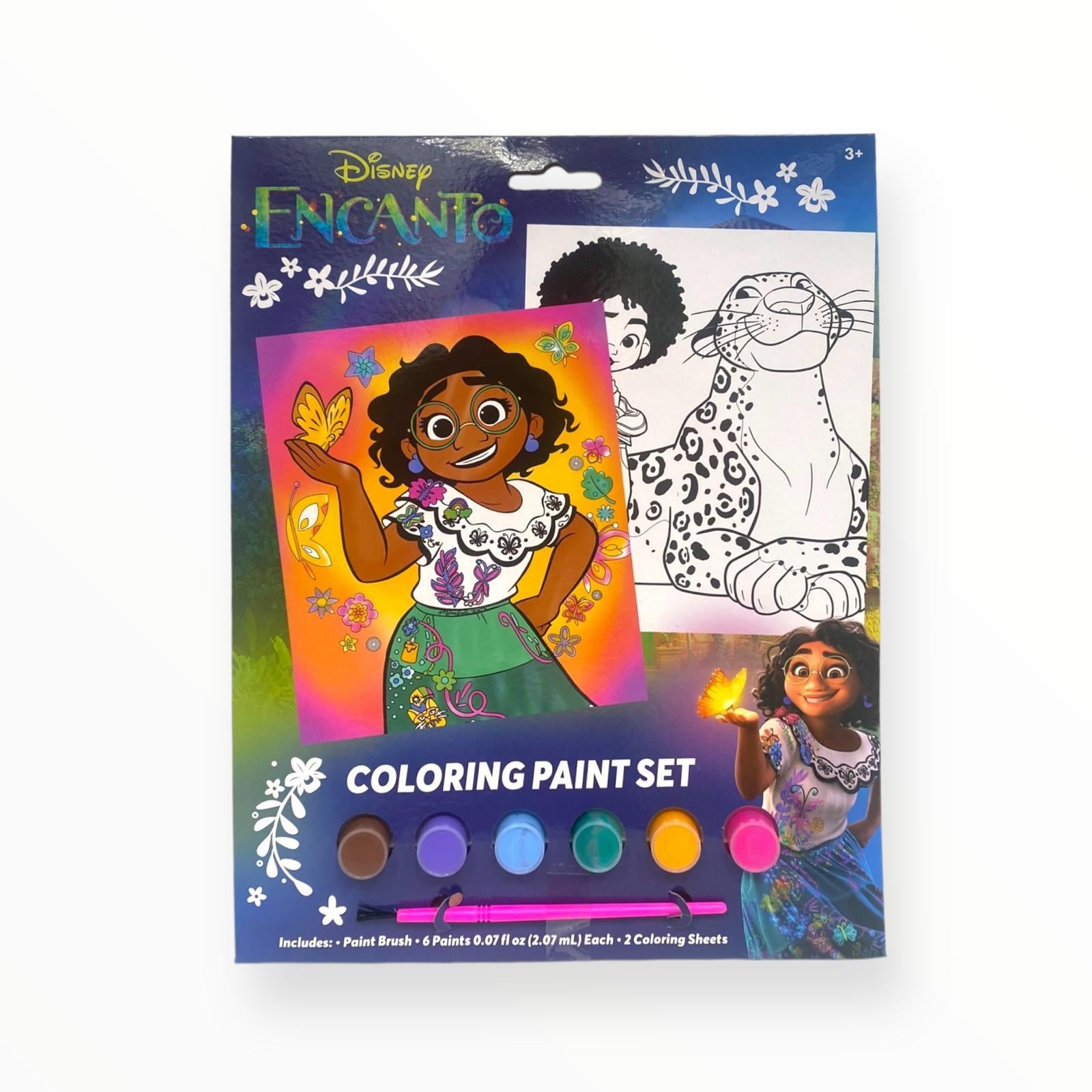 Disney ENCANTO - Coloring Paint Set (2 Sheets) – All Ways 99