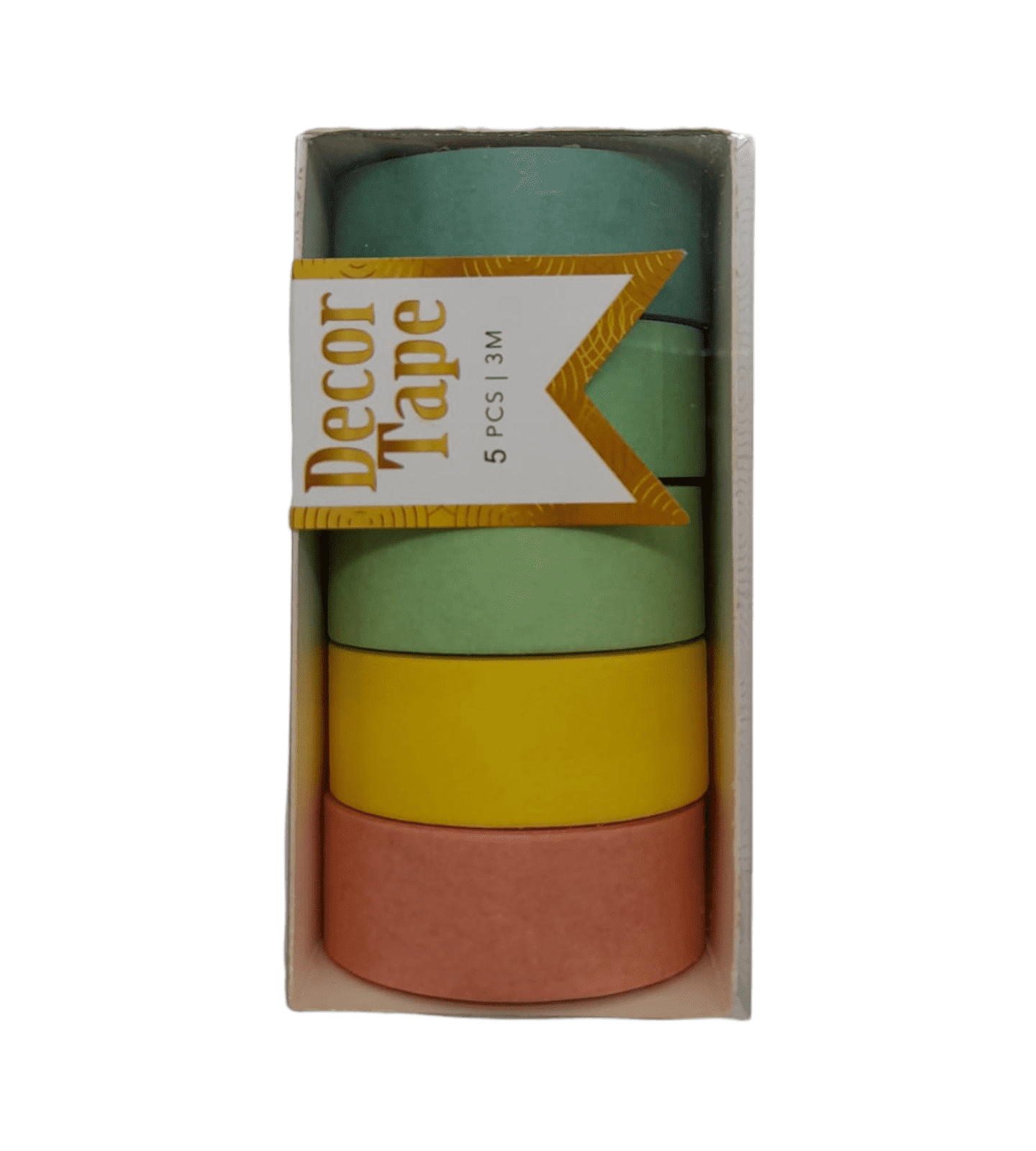 Decor Tape 5pcs/3m- Colores Completos – All Ways 99